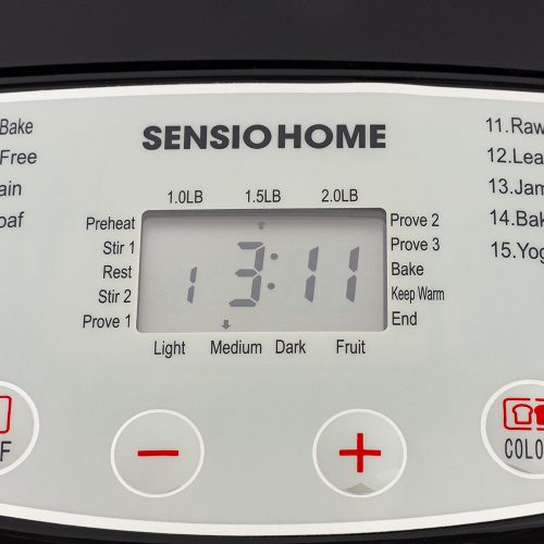 Sensio Home Bread Maker Black Digital – ukappliancesonline.com